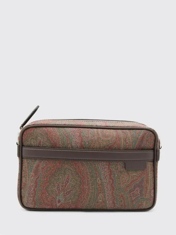 Etro Coated Cotton Bag With Paisley Print