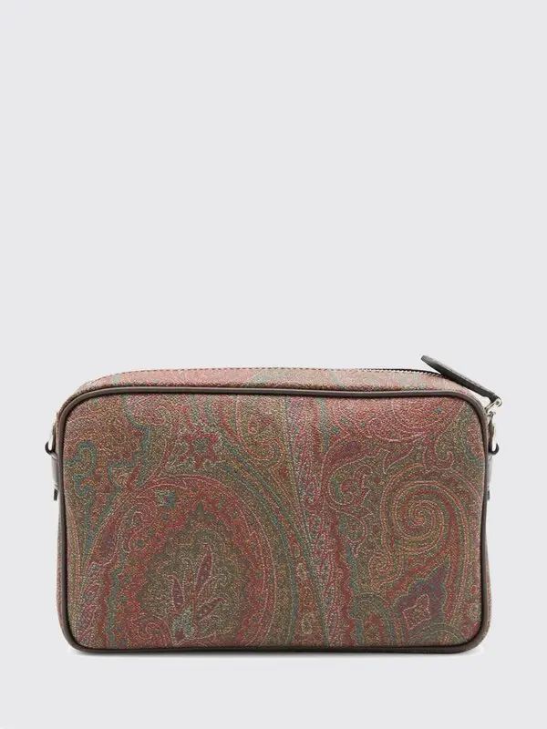 Etro Coated Cotton Bag With Paisley Print