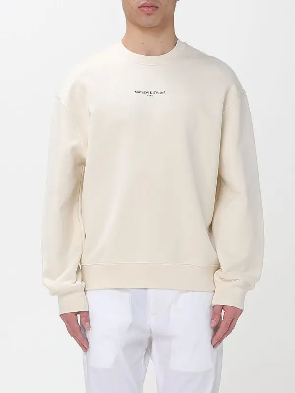 Maison Kitsuné Organic Cotton Crewneck Sweatshirt