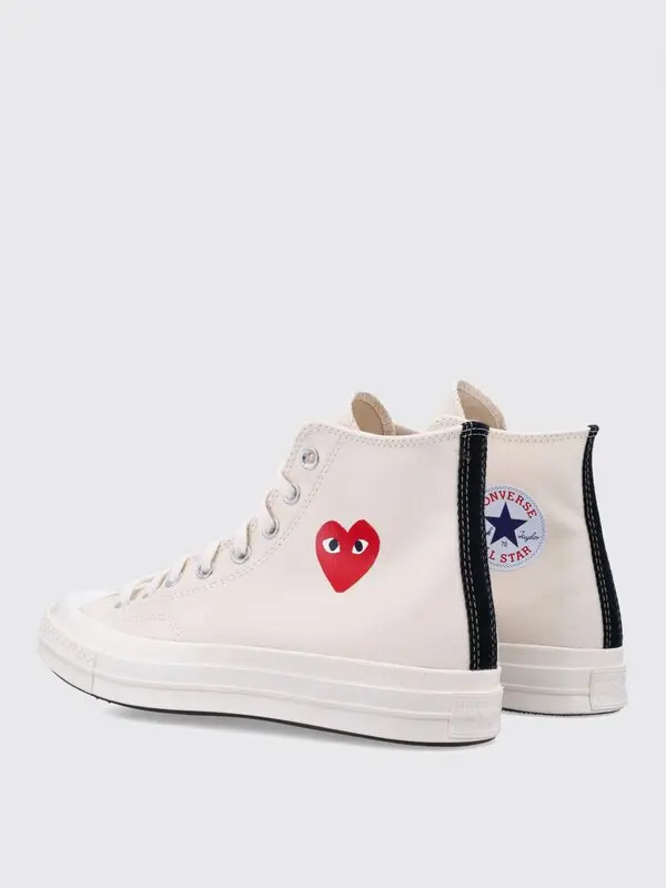 CONVERSE X COMME DES GARONS PLAY High Top Trainers - White
