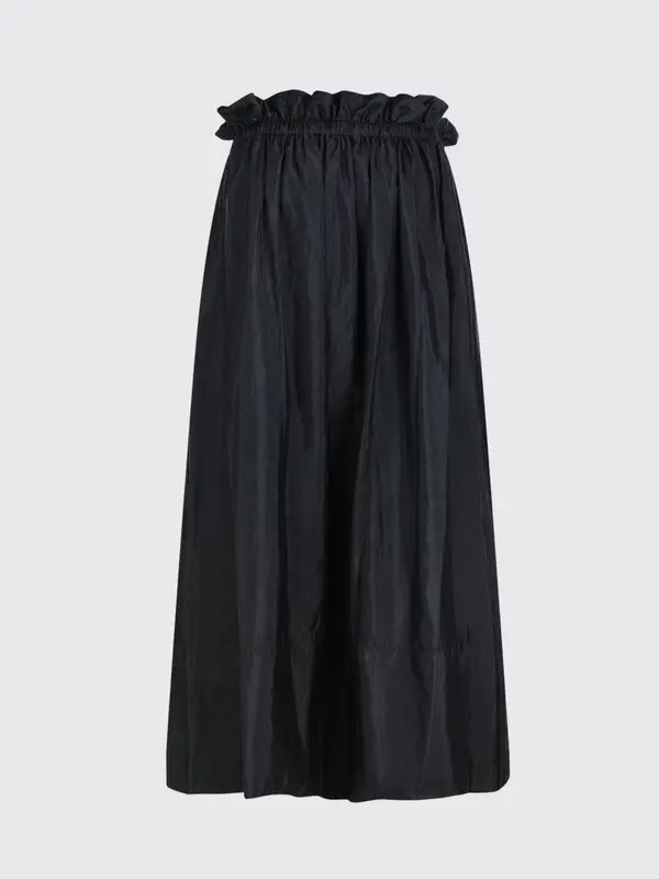 JIL SANDER Silk Blend Midi Skirt