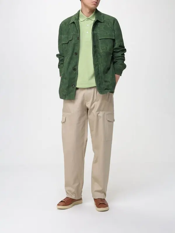 Etro Cotton Polo Shirt With Pegaso Logo