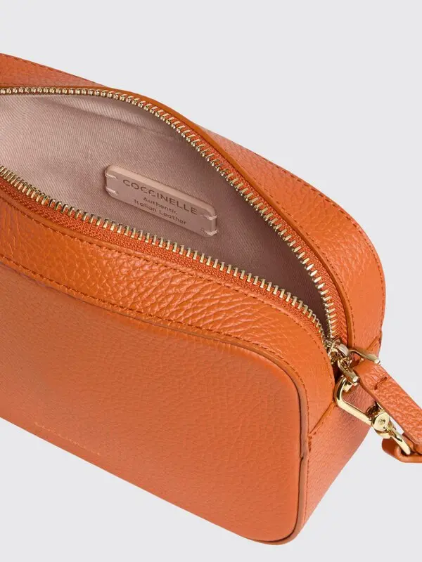 COCCINELLE Tebe Hammered Leather Bag