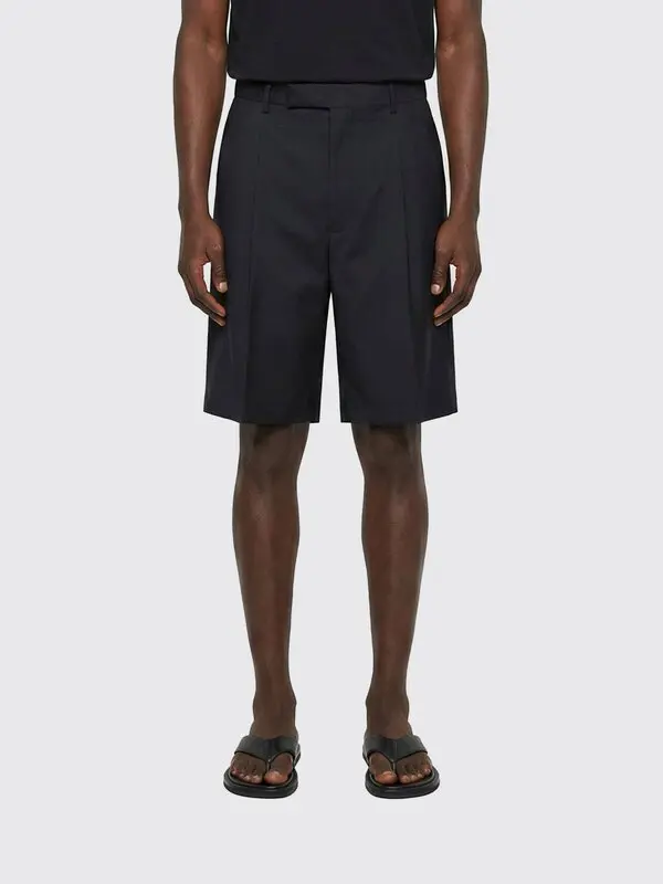 JIL SANDER Virgin Wool And Mohair Tailored Shorts