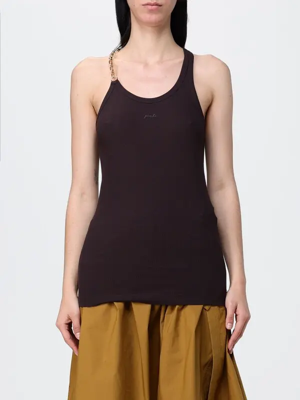 Pinko Jersey Top - Brown