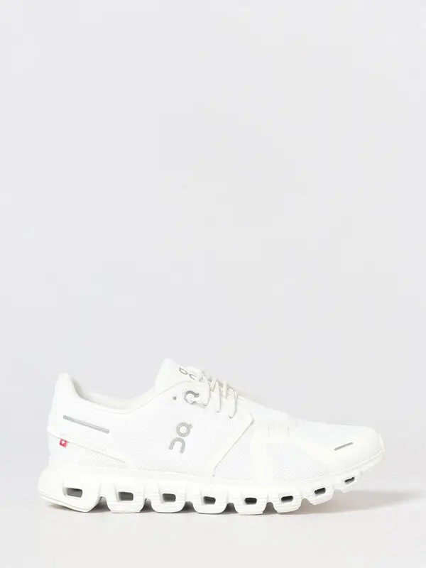 On Cloud Slip- Sneakers In Breathable Mesh - White
