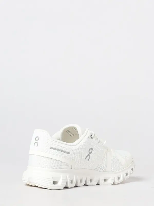 On Cloud Slip- Sneakers In Breathable Mesh - White