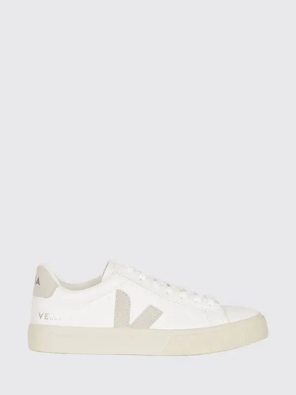 VEJA Campo Low Top O.t. Leather Sneakers With Contrast Logo