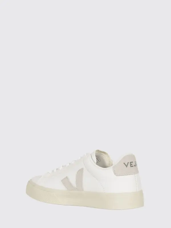 VEJA Campo Low Top O.t. Leather Sneakers With Contrast Logo