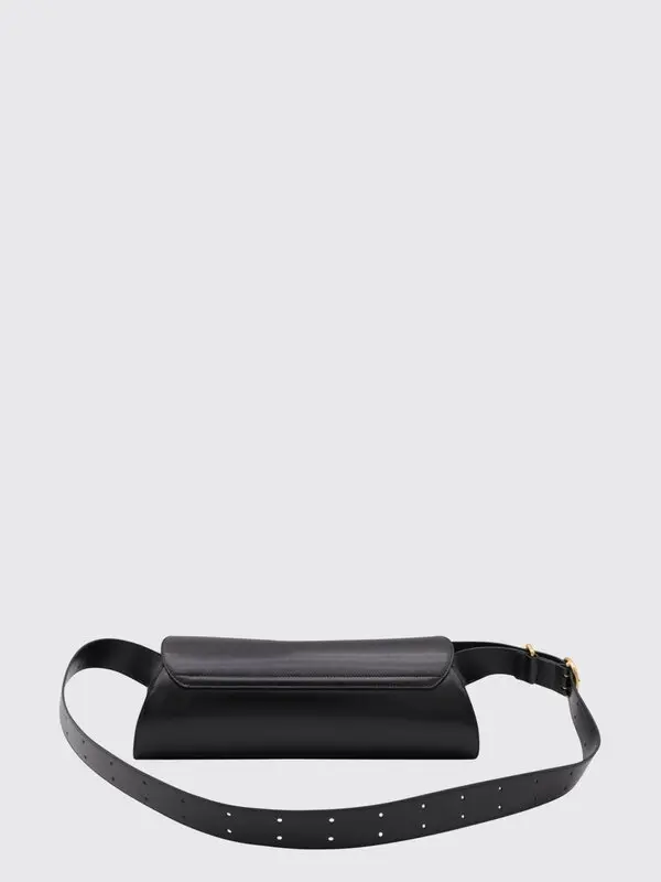 JIL SANDER Cannolo Small Smooth Calfskin Leather Shoulder Bag - Grey