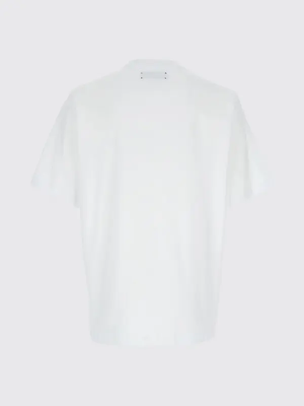 Amiri Crewneck Cotton T-shirt With Contrasting Printed Logo
