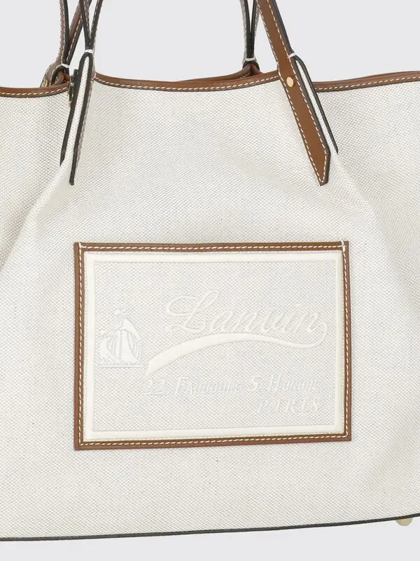 LANVIN Catch Canvas Bag