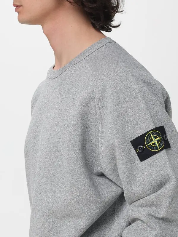 Stone Island Cotton Crewneck Sweatshirt