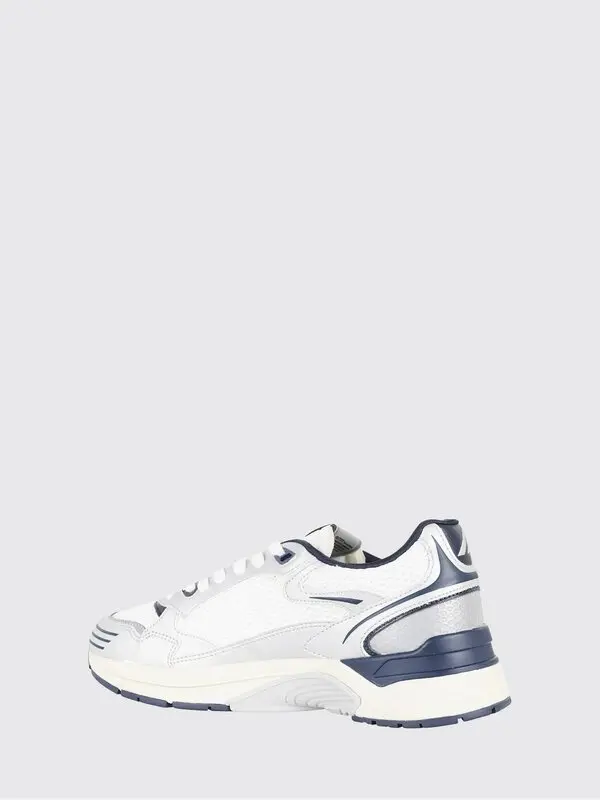 AUTRY Hyperway Sneakers In Synthetic Leather And Mesh - Silver