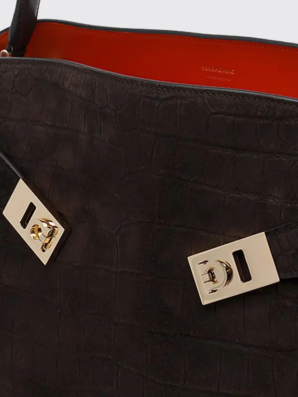 FERRAGAMO Hug Soft Shoulder Bag