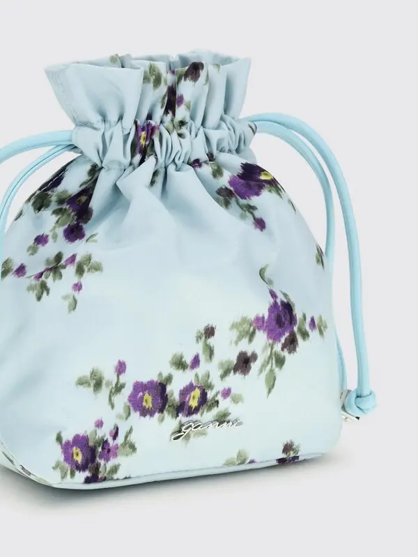 GANNI Printed Nylon Pouch