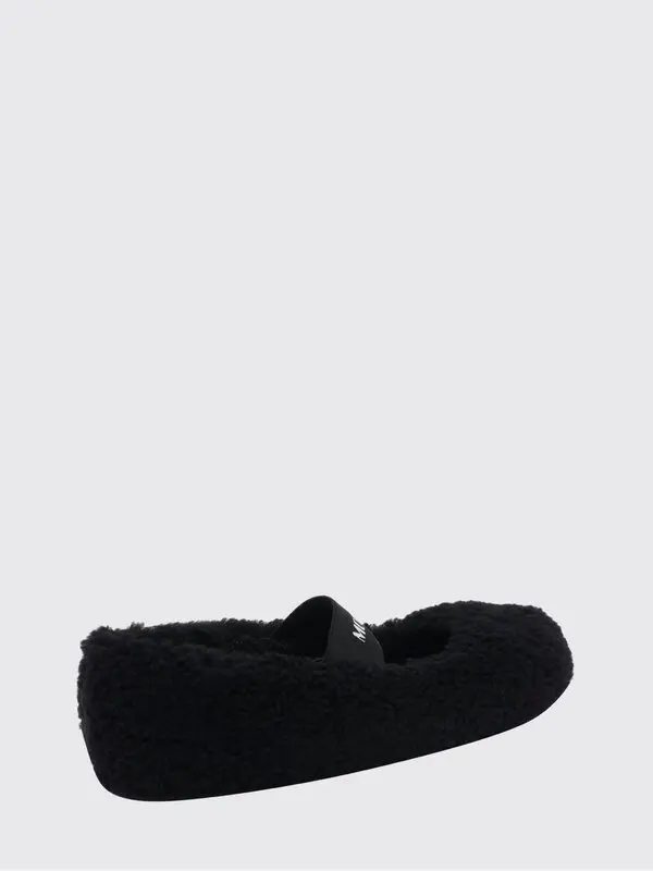 Moon Boot Bianca Shearling Ballerinas - Black