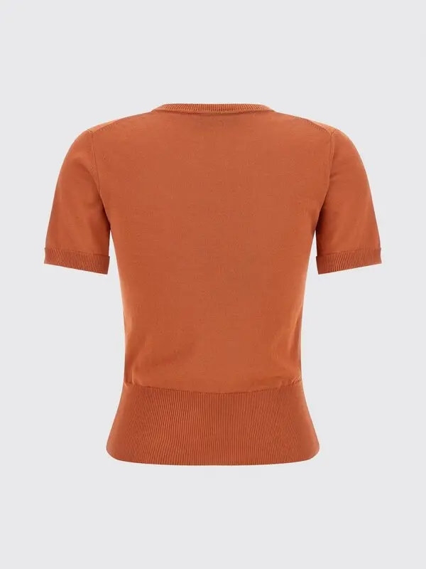VIVIENNE WESTWOOD Orb Logo Cotton T-shirt - Orange