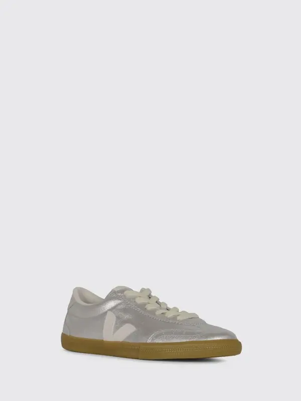 VEJA Volley O.t. Laminated Leather Sneakers