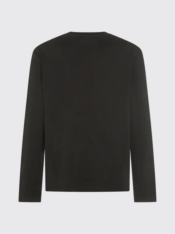 JIL SANDER Cotton Logo T-shirt - Black