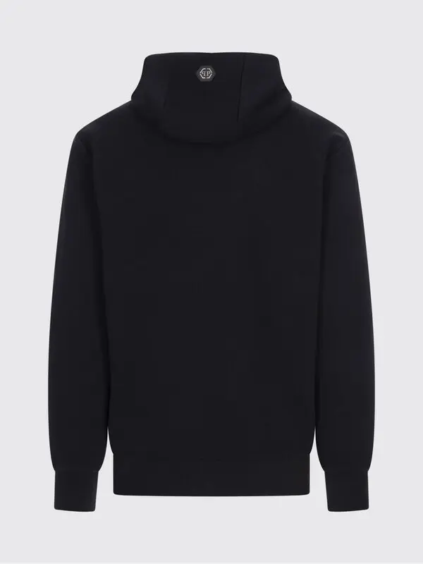 Philipp Plein Graphic Skull Print Hoodie