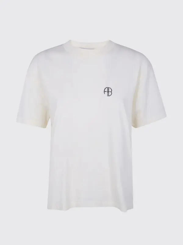 ANINE BING Relaxed Fit Cotton T-shirt