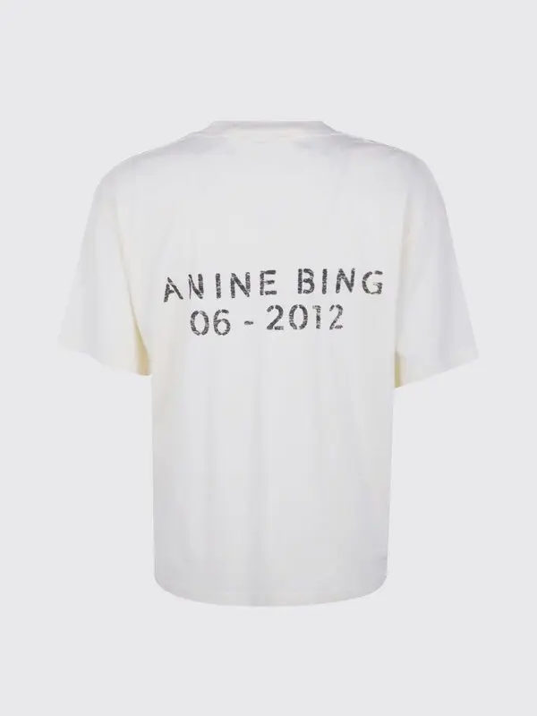 ANINE BING Relaxed Fit Cotton T-shirt