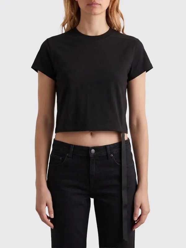 Rick Owens Cotton T-shirts - Black