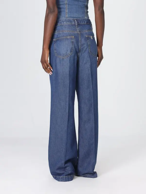 Liu Jo Wide-leg Jeans With Rhinestone Embellishments