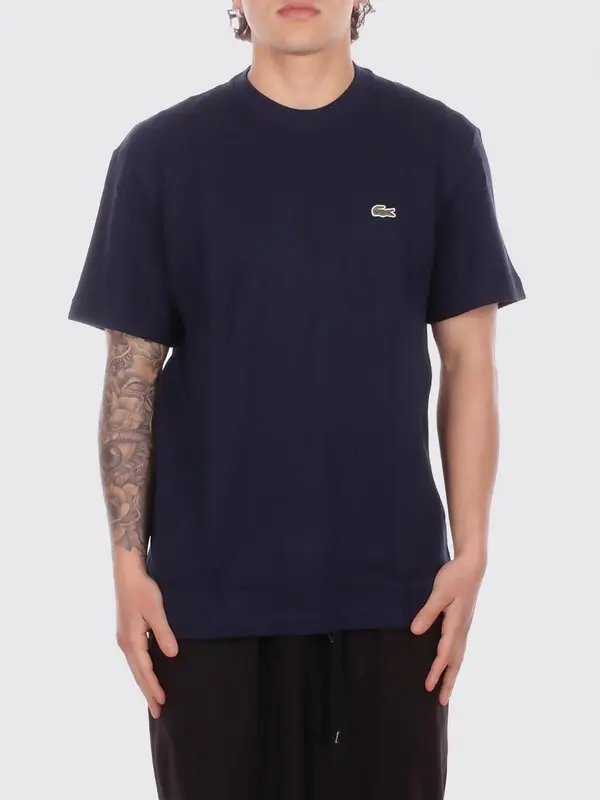 Lacoste Cotton T-shirt With Logo