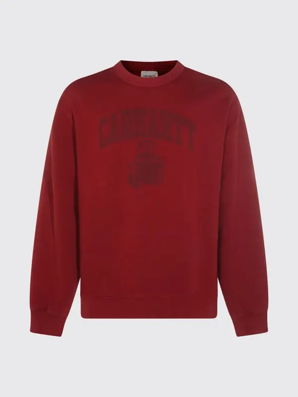 Carhartt Work In Progress Crew-neck Sweatshirt With Logo - Wine