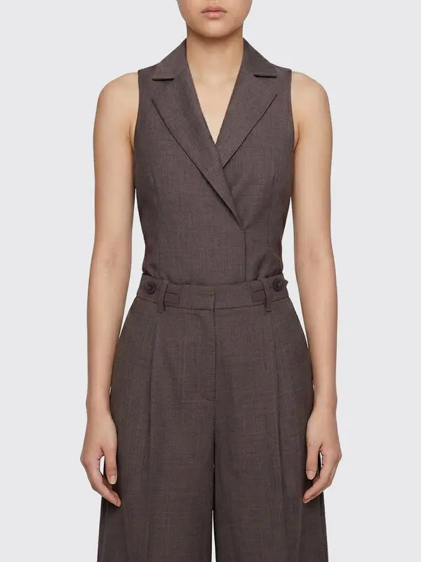 Liu Jo Viscose Blend Bodysuit Vest