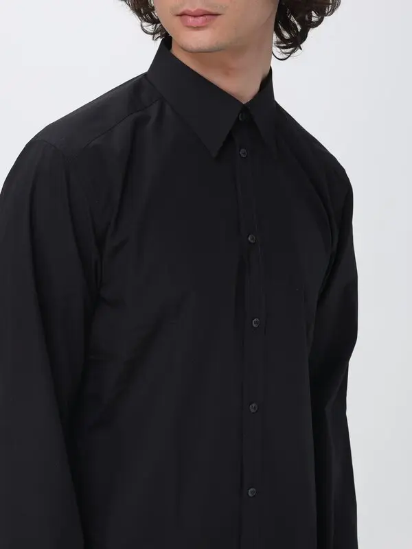 Dolce & Gabbana Classic Cotton Poplin Shirt - Black