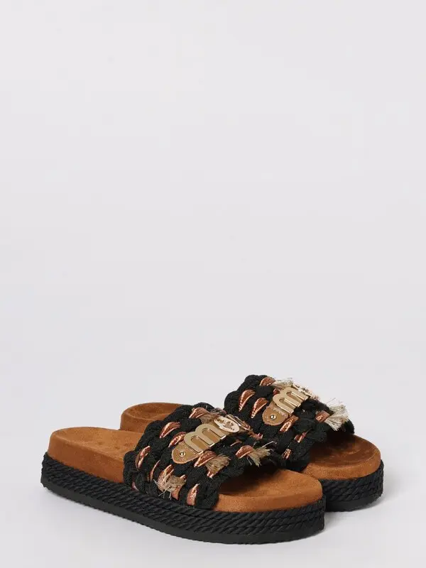 Mou Monoband Woven Fabric Sandal