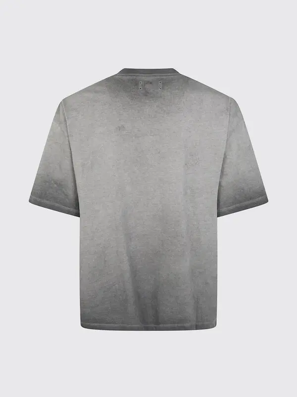 Amiri Abstract Print Cotton T-shirt With Logo