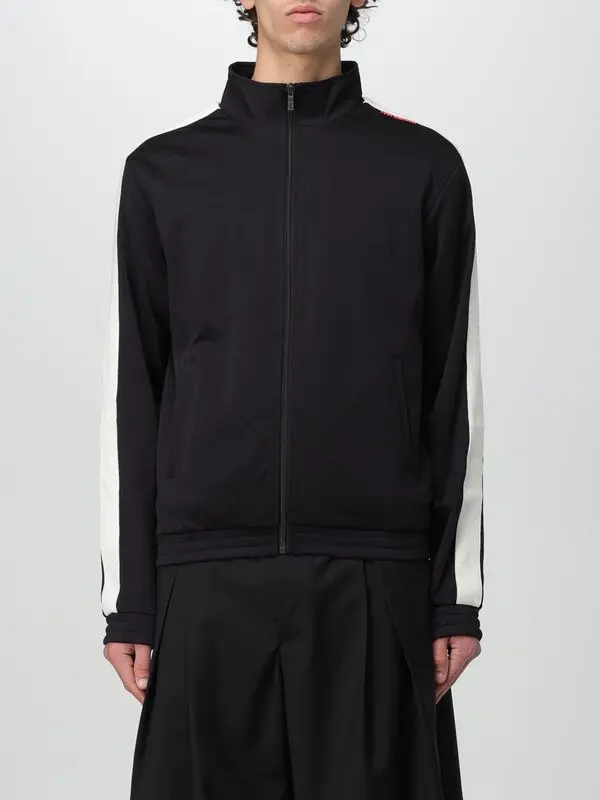 Just Cavalli Zip-up Track Jacket With Contrast Stripes