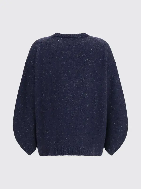 Fabiana Filippi Abstract Pattern Wool Blend Sweater - Blue