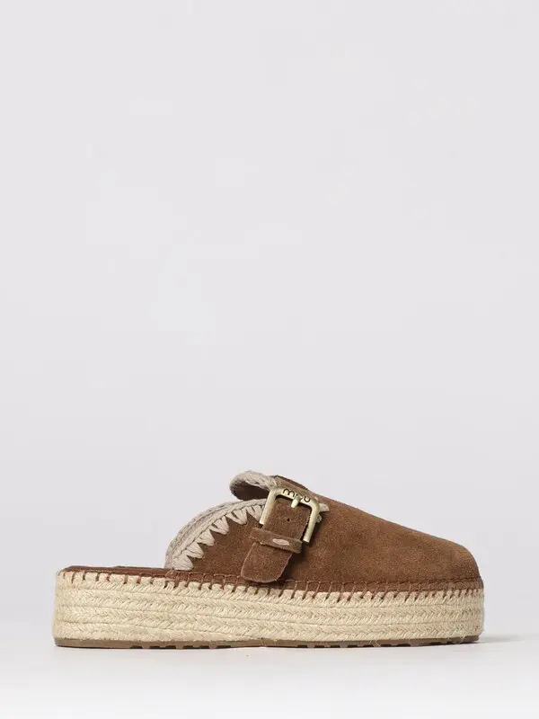 Mou Jute Suede Mules
