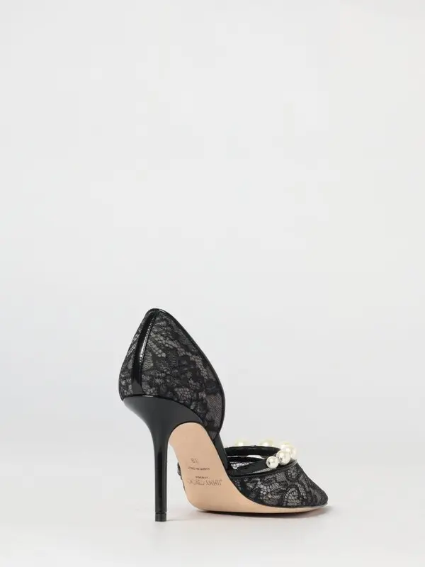 JIMMY CHOO Aurelie Embellished Lace Pumps