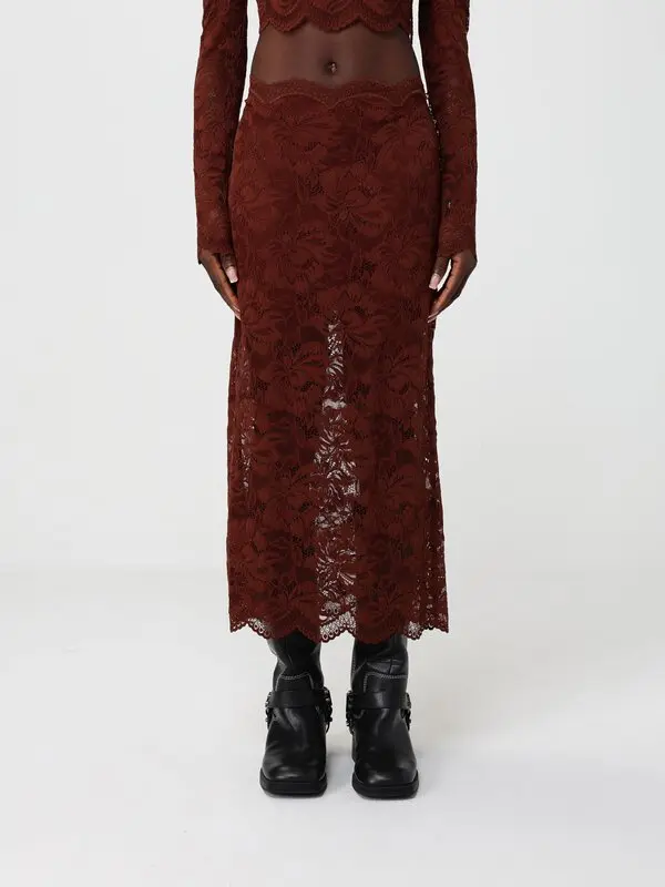 Rabanne Lace Pencil Skirt
