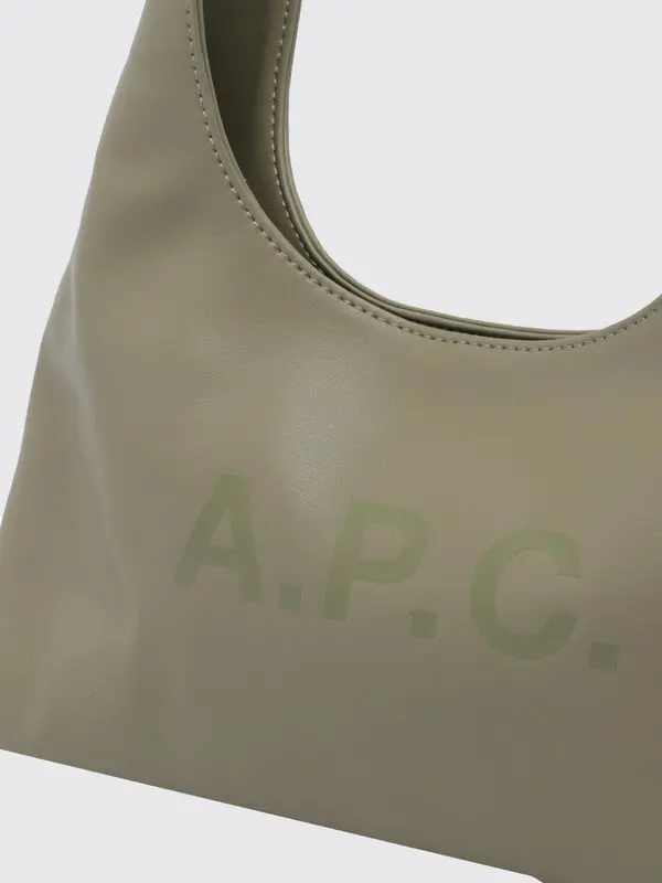 A.p.c. New Sarah" Shoulder Bag In White - Green