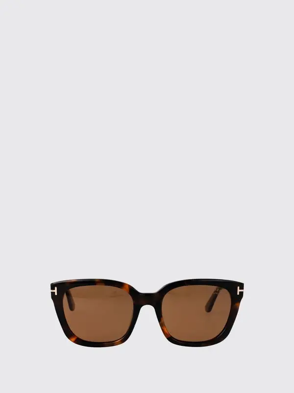 TOM FORD Tortoiseshell Square Frame Sunglasses
