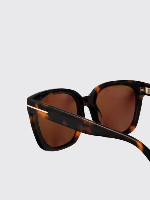 TOM FORD Tortoiseshell Square Frame Sunglasses