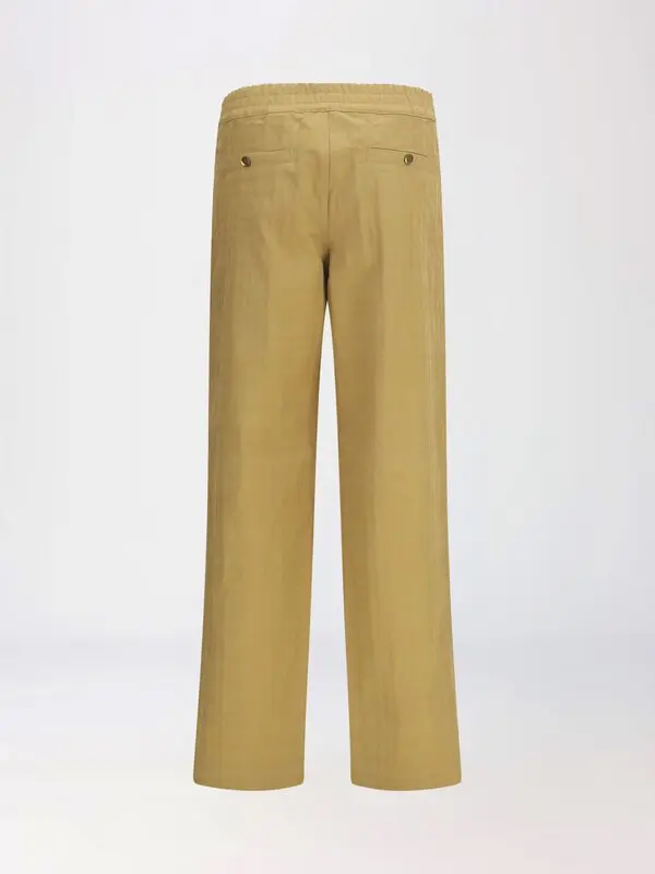 Burberry Cotton Straight Trousers