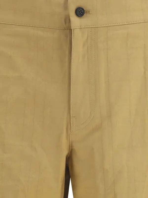 Burberry Cotton Straight Trousers