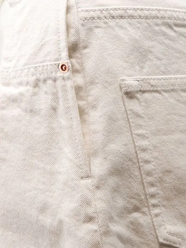 Sacai Belted Wool And Cotton Shorts