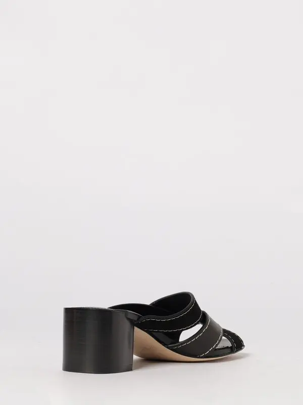 TOD'S Leather Mules - Black