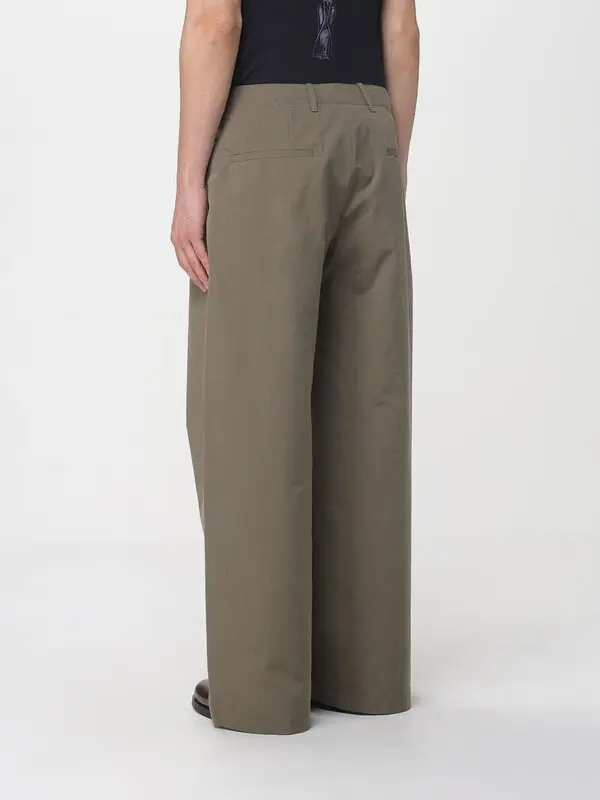 Our Legacy Wide Leg Cotton Blend Trousers