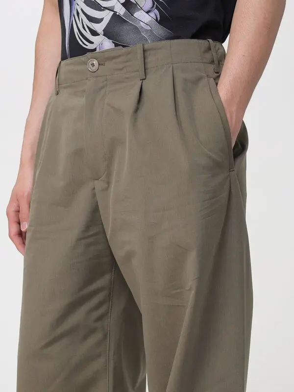 Our Legacy Wide Leg Cotton Blend Trousers