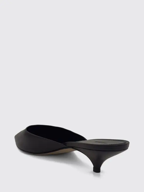 THE ROW High Heel Mules - Brown